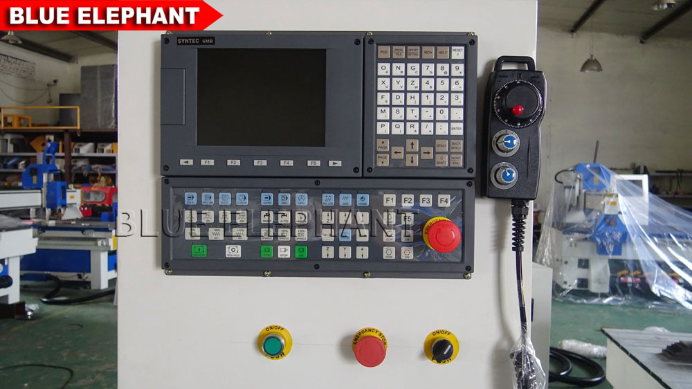 Taiwan Syntec 6mb Control System Blue Elephant Cnc Machine