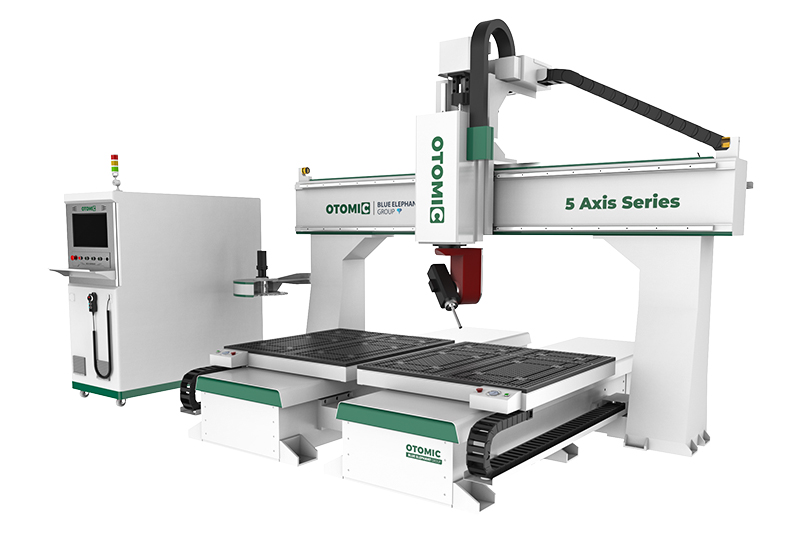 Affordable 5 Axis CNC Machine 5 Axis Router for Sale with Double Tables at Cost Price in Ireland IE Omic EW1